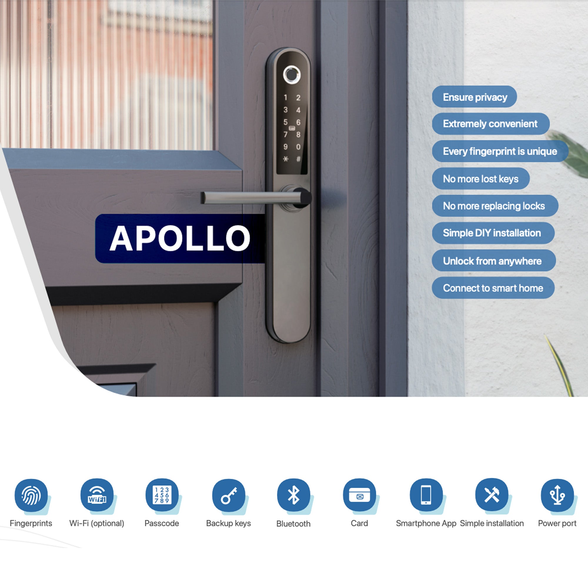 Apollo - External Door Handle – Blusafe Solutions